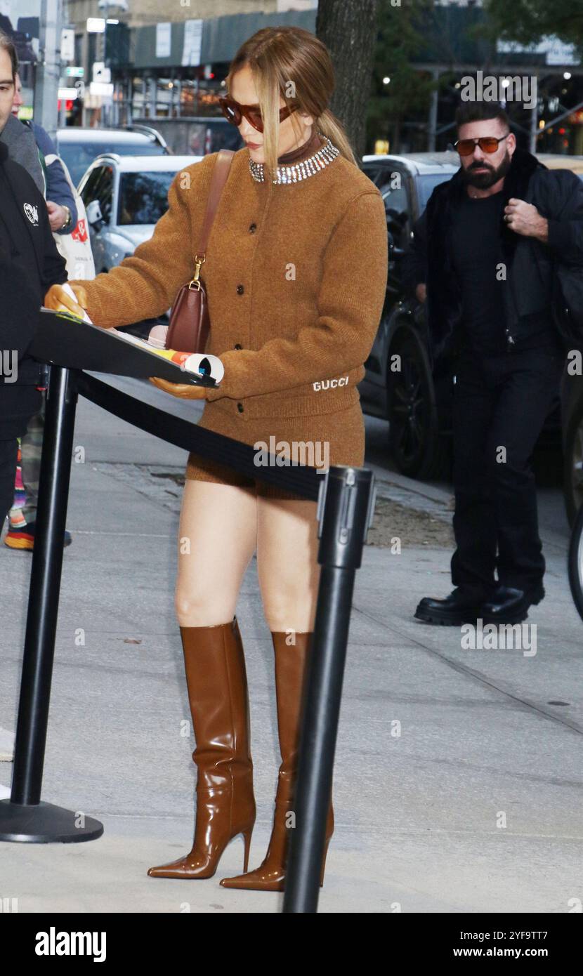 New York, NY, USA. 3rd Nov, 2024. Jennifer Lopez at the Unstoppable ...