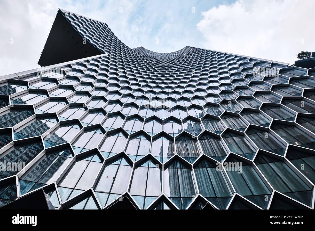 Singapore - August 15, 2024: The Duo building located near Bugis ...