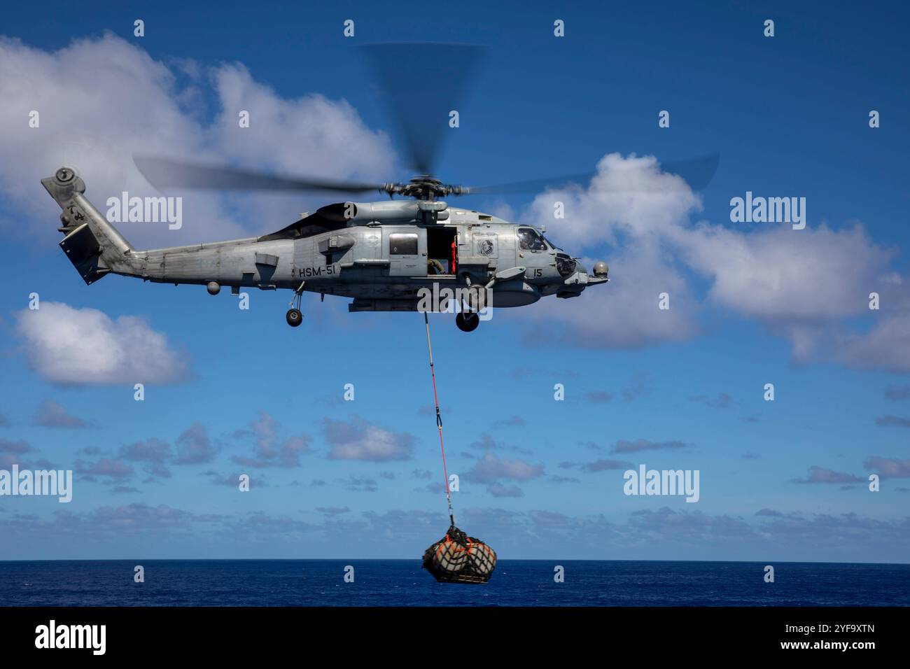 241030-N-NF288-192 PHILIPPINE SEA (Oct. 30, 2024) An MH-60R Sea Hawk ...