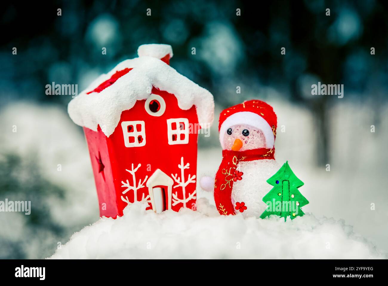 Nostalgic winter scene hi-res stock photography and images - Alamy