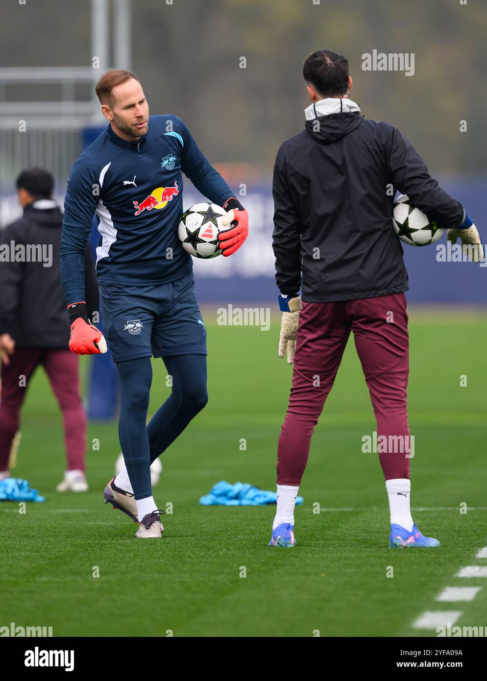 04 November 2024, Saxony, Leipzig: Soccer: Champions League ...