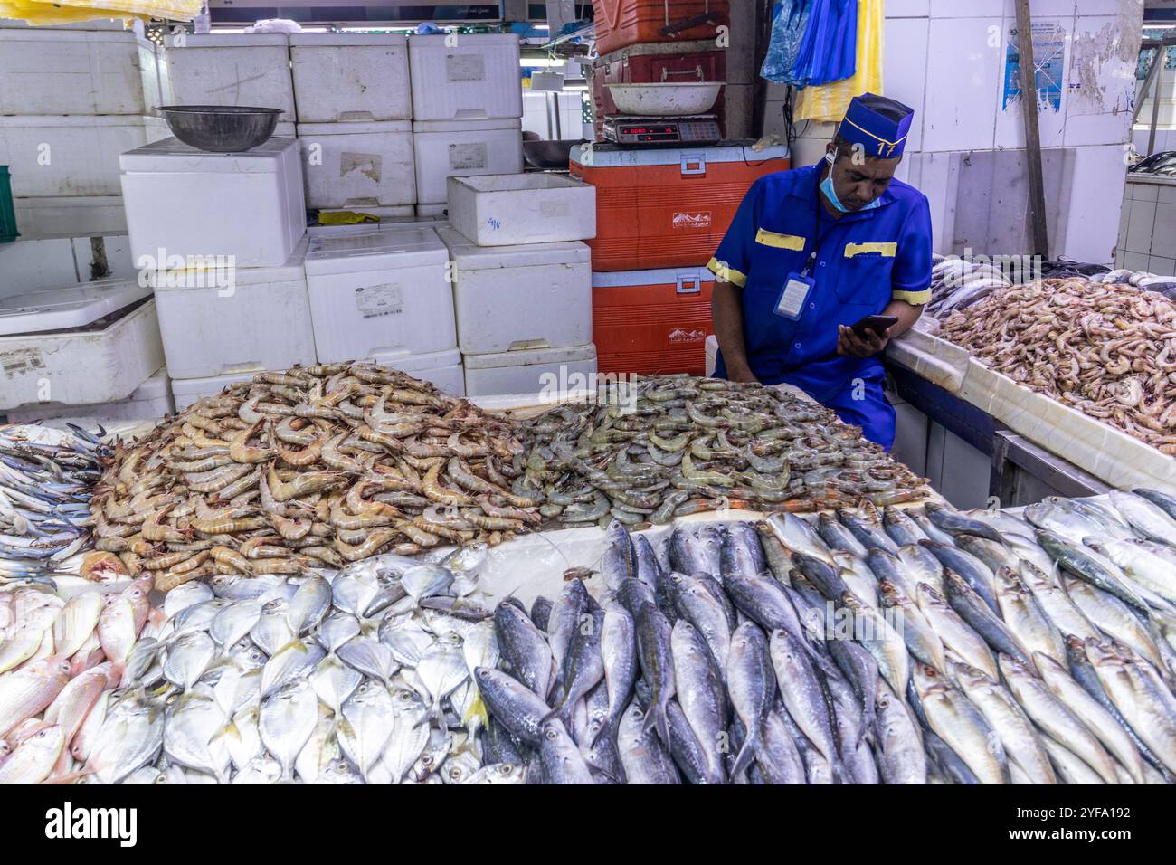 Fish market jeddah saudi arabia hi-res stock photography and images - Alamy