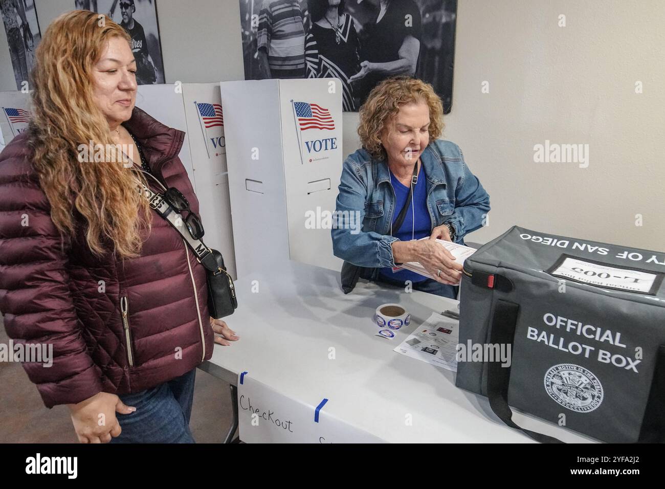 2024 us election ballot box hi-res stock photography and images - Alamy
