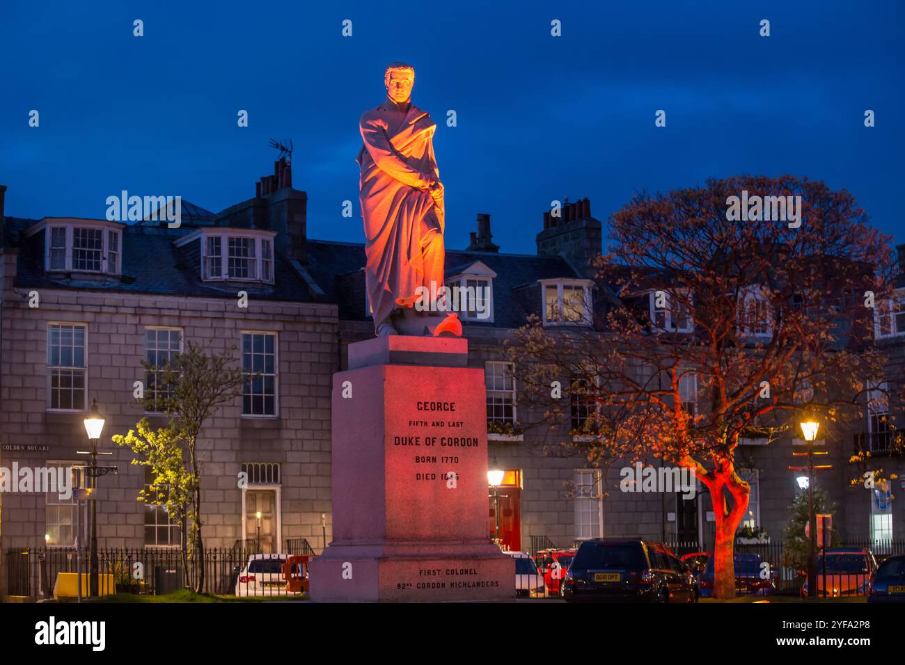 Aberdeen scotland night hi-res stock photography and images - Alamy
