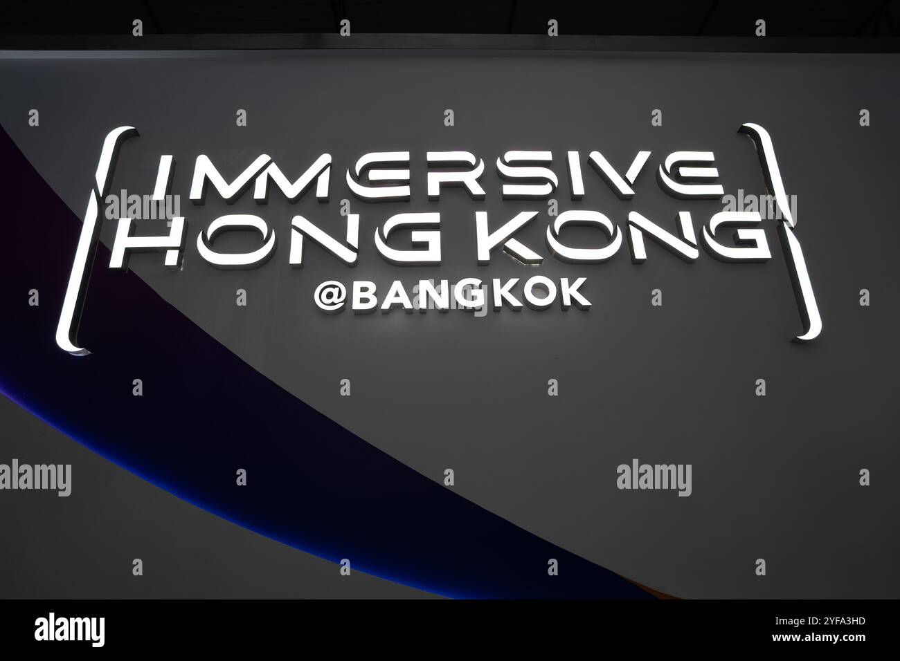 BANGKOK, THAILAND - OCTOBER 27, 2023: "Immersive Hong Kong" roving ...