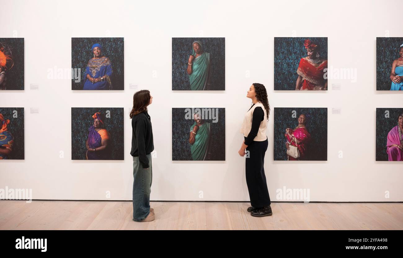 Saatchi Gallery, London, UK. 4th Nov, 2024. Aneesa Dawoojee, March of ...