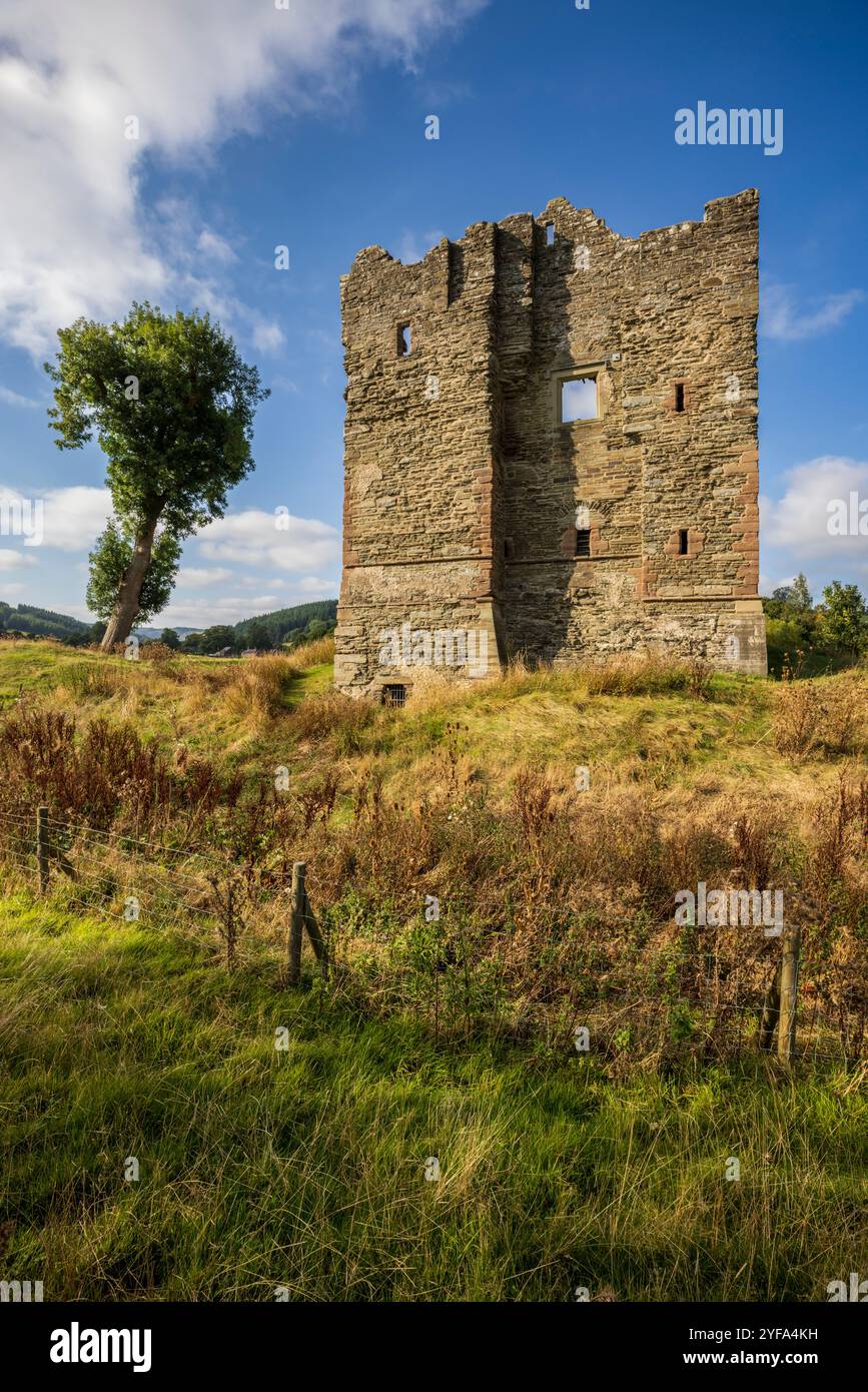 Medieval Hopton Castle, Shropshire, England Stock Photo - Alamy