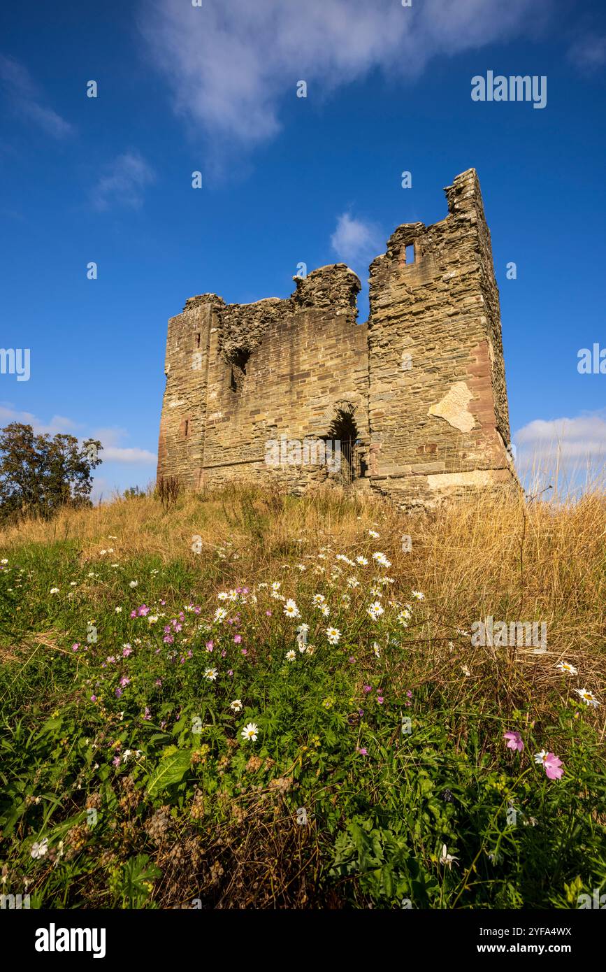 Medieval Hopton Castle, Shropshire, England Stock Photo - Alamy