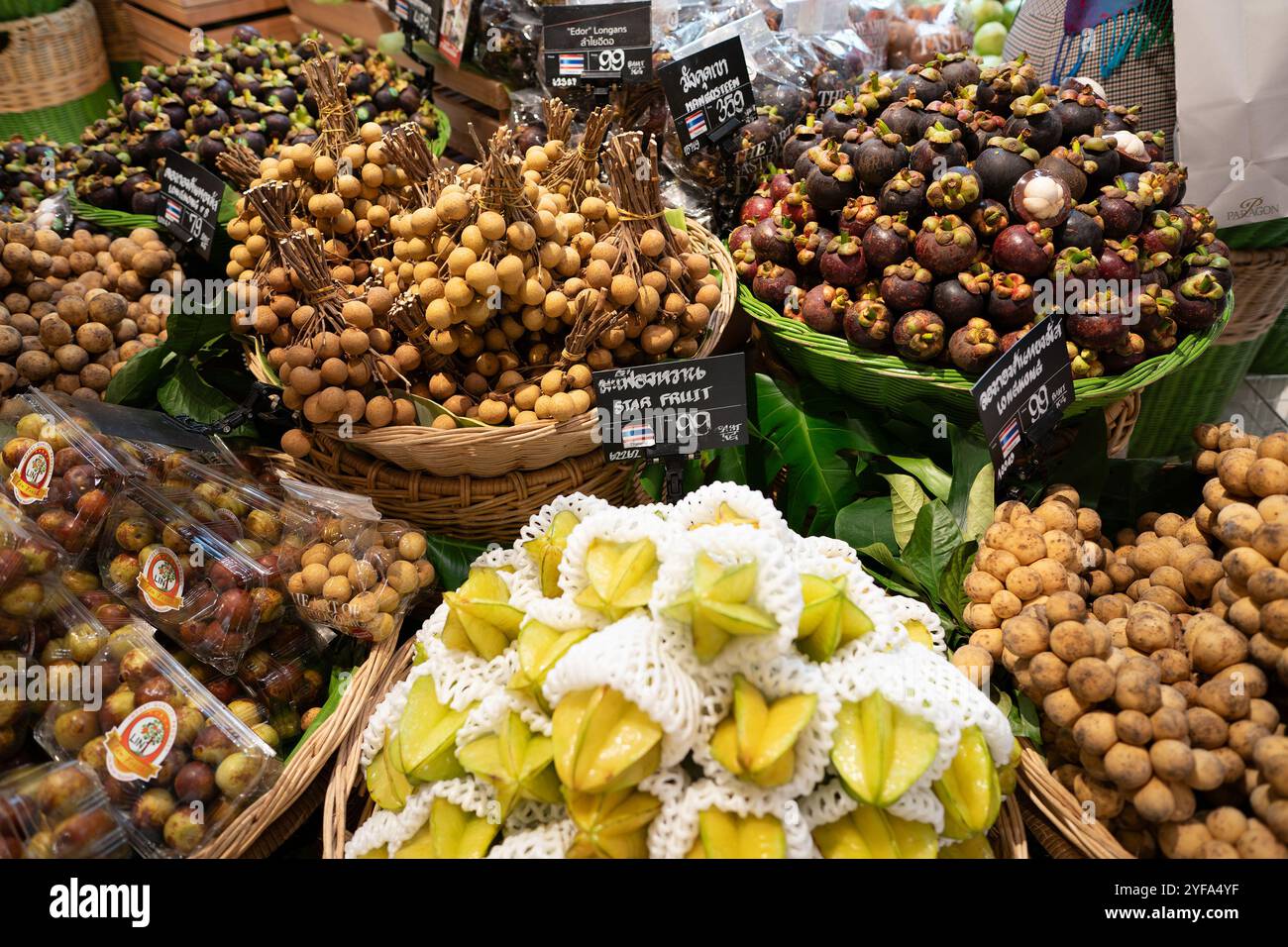 BANGKOK, THAILAND - OCTOBER 27, 2023: fruits on display at Gourmet ...