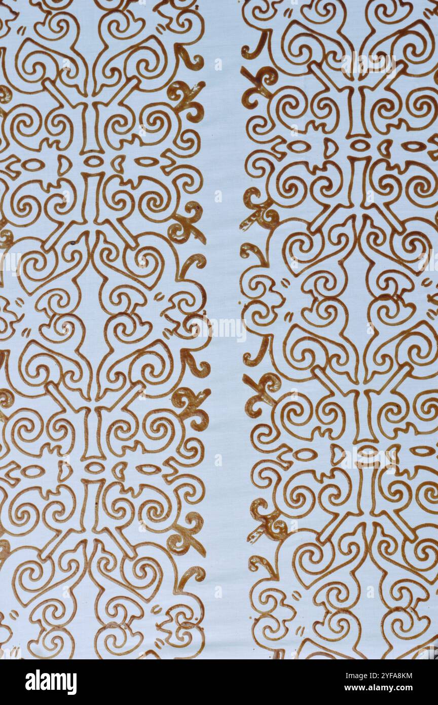 Detail seamless pattern batik design from Indonesia Stock Photo - Alamy