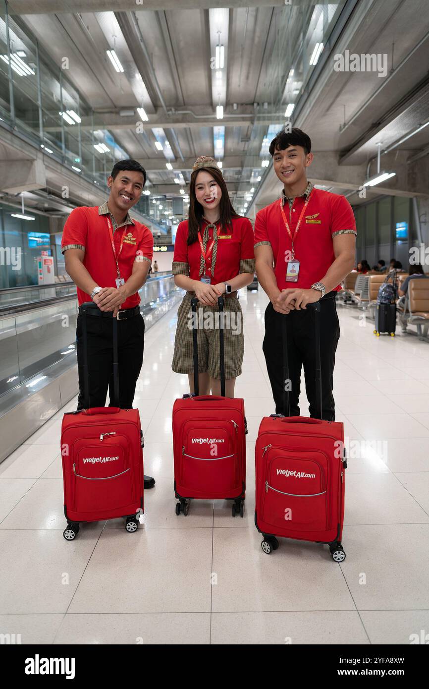 Vietjet stewardess hi-res stock photography and images - Alamy