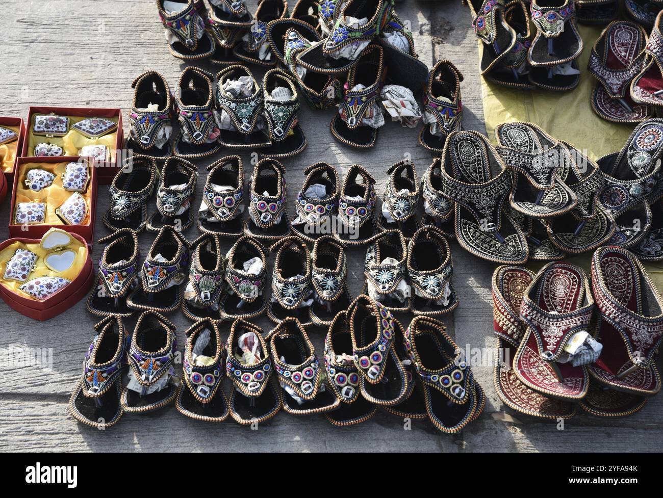 Indian shoes hi-res stock photography and images - Alamy
