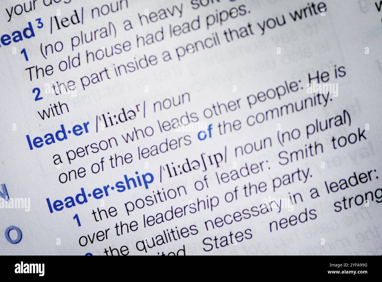 Dictionary word hi-res stock photography and images - Alamy