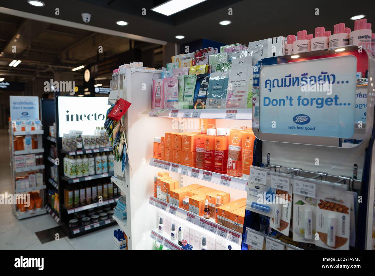 BANGKOK, THAILAND - OCTOBER 28, 2023: goods for same at Boots store in ...
