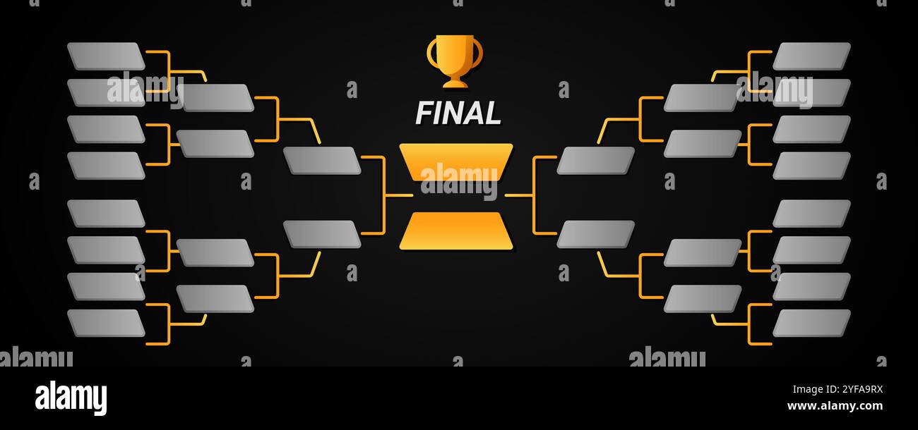 Gold cup final trophy Stock Vector Images - Alamy