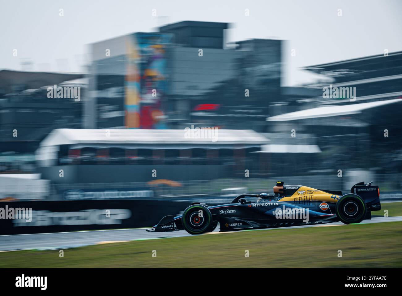 Sao Paulo, Brazil. 03rd Nov, 2024. SAO PAULO, BRAZIL - NOVEMBER 03: Franco COLAPINTO, ARG ...