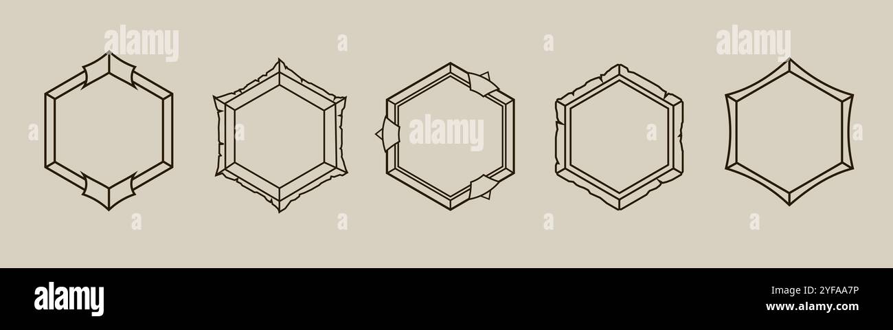 Hex shapes hi-res stock photography and images - Alamy