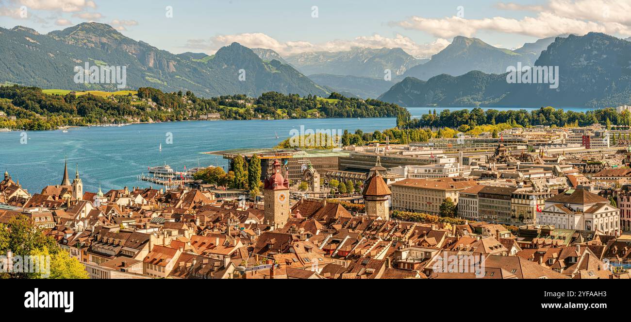 High angle view panoramic tourist hi-res stock photography and images ...