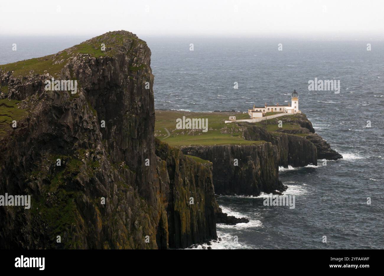 Neist Point lighthouse in Isle of Skye in Scotland, UK Stock Photo - Alamy