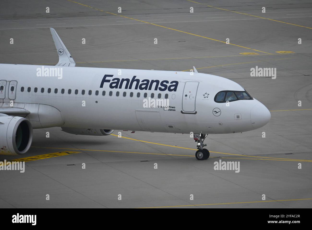 Flughafen München, Franz Josef Strauss, IATA-Code MUC. Foto: Lufthansa ...