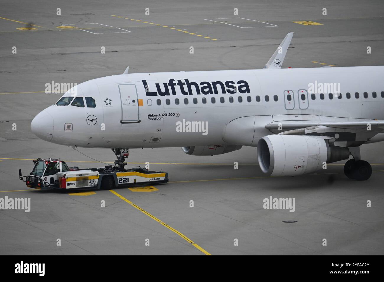 Flughafen München, Franz Josef Strauss, IATA-Code MUC. Foto: Lufthansa ...