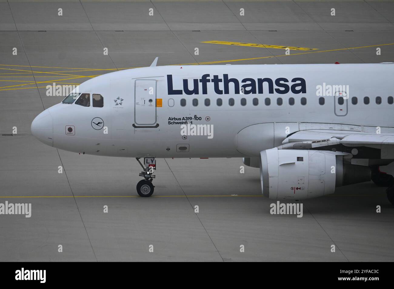 Flughafen München, Franz Josef Strauss, IATA-Code MUC. Foto: Lufthansa ...