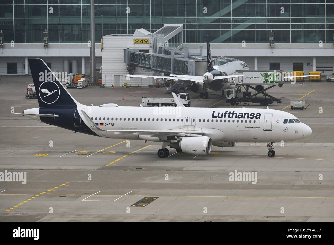 Flughafen München, Franz Josef Strauss, IATA-Code MUC. Foto: Lufthansa ...