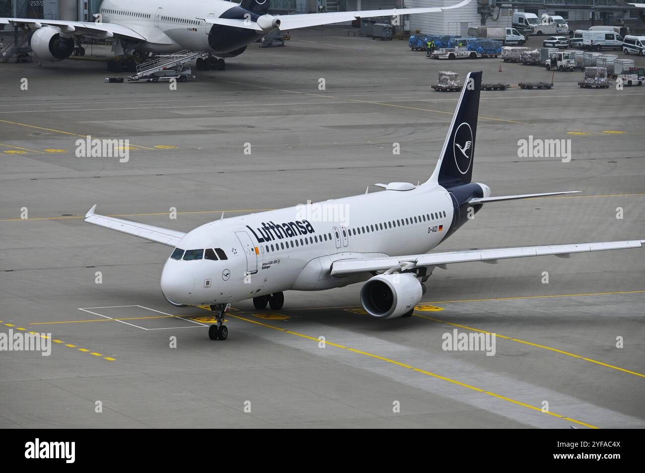 Flughafen München, Franz Josef Strauss, IATA-Code MUC. Foto: Lufthansa ...