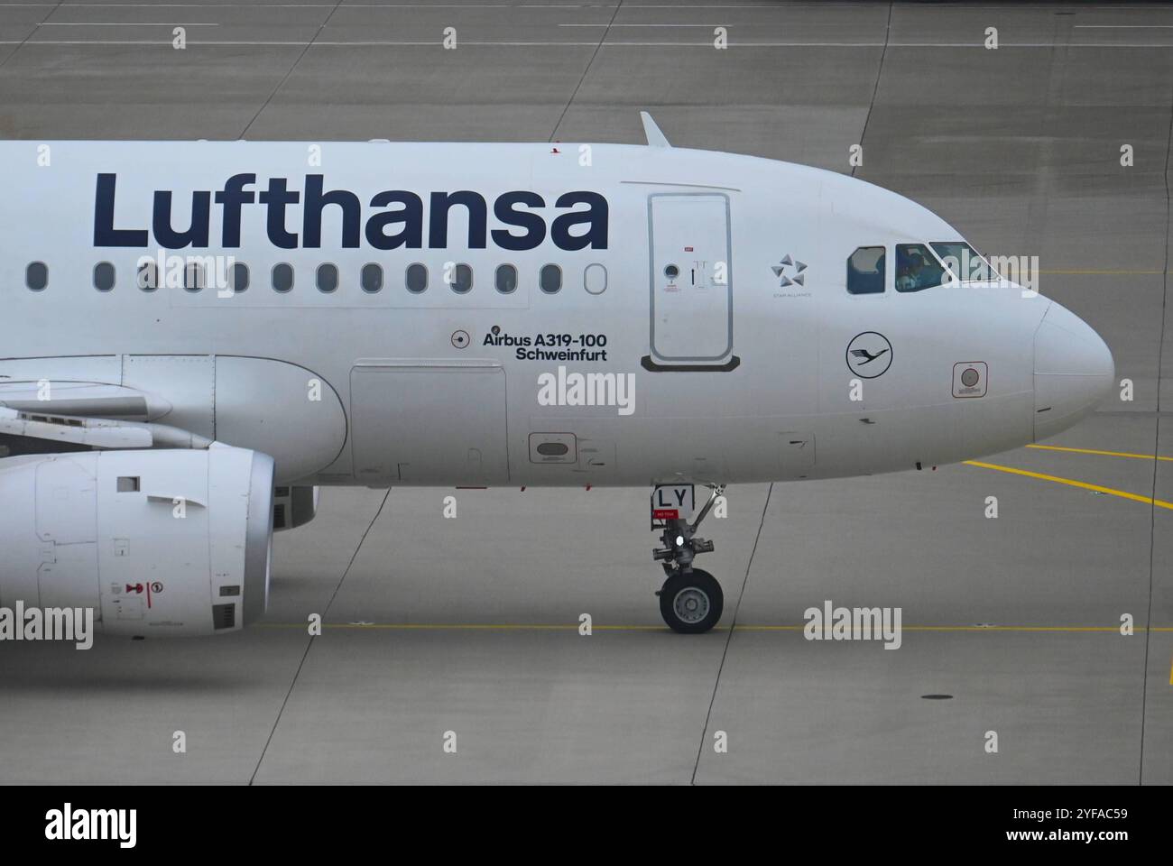 Flughafen München, Franz Josef Strauss, IATA-Code MUC. Foto: Lufthansa ...