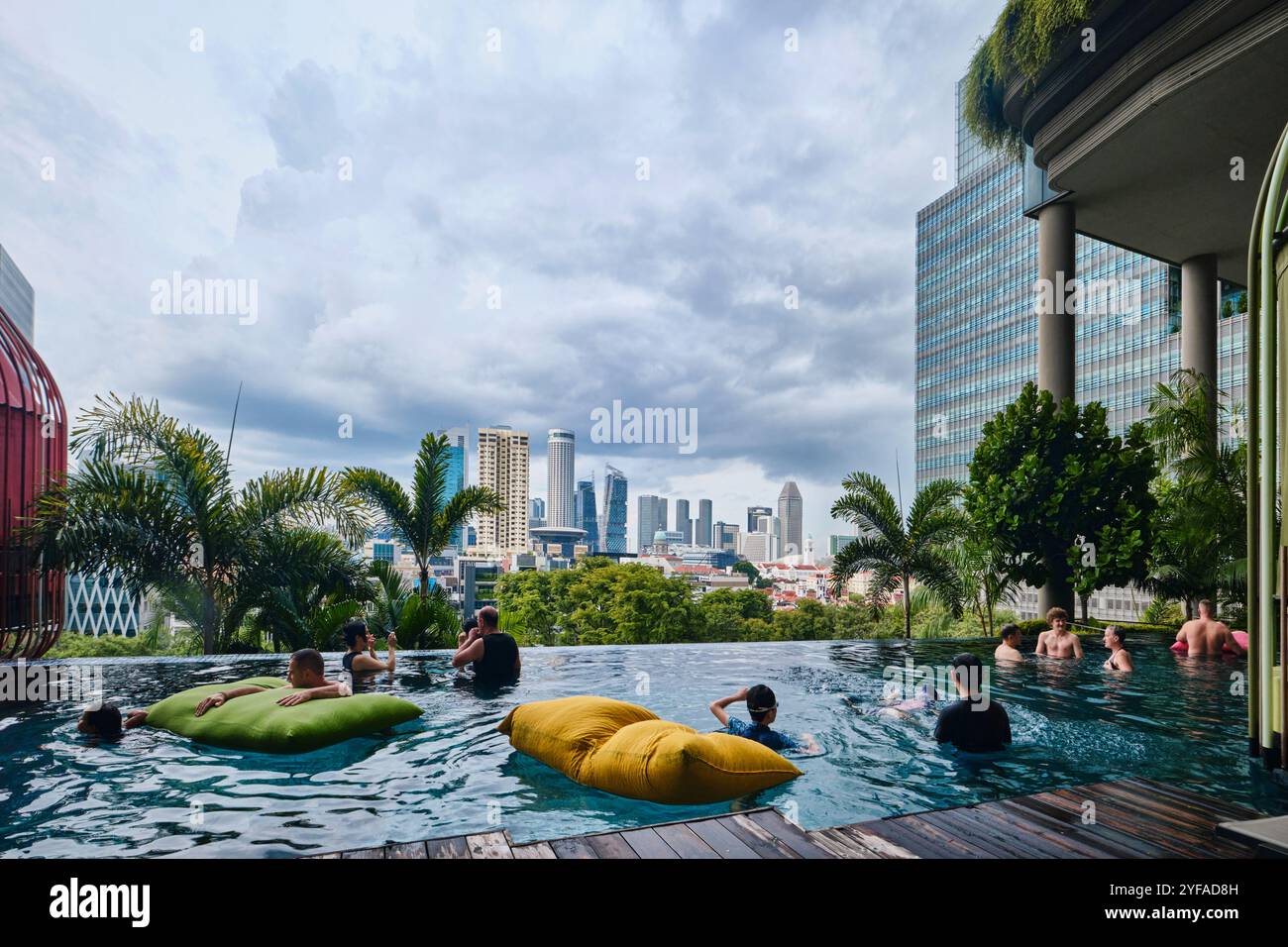 Singapore - August 16, 2024: Park Royal Collection Pickering Hotel ...