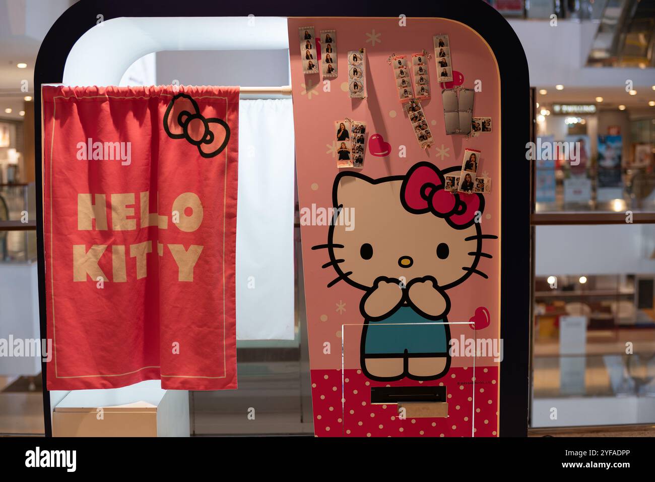 BANGKOK, THAILAND - DECEMBER 09, 2023: SNAP themed Hello Kitty as seen ...