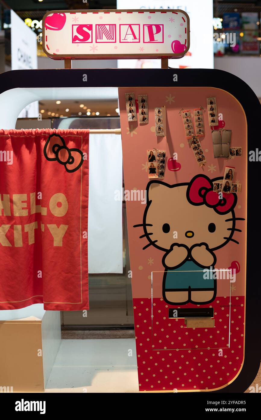 BANGKOK, THAILAND - DECEMBER 09, 2023: SNAP themed Hello Kitty as seen ...