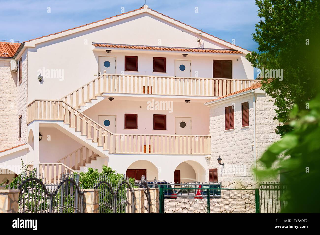 Villa rental europe hi-res stock photography and images - Alamy