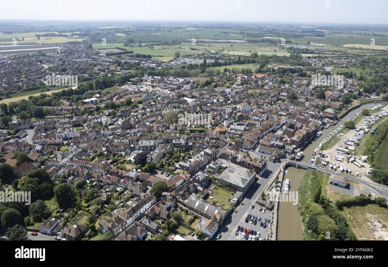 Kent uk aerial hi-res stock photography and images - Alamy