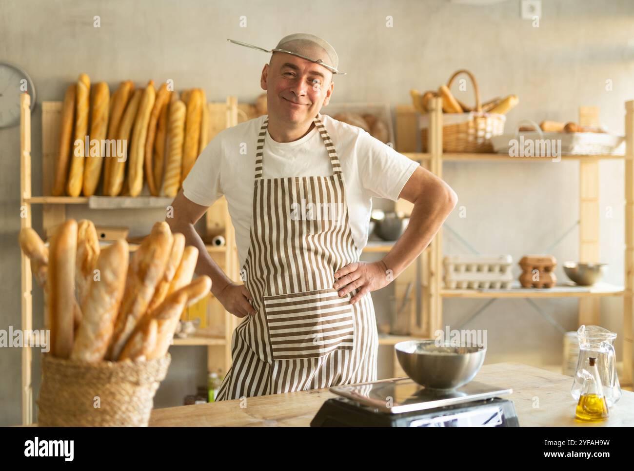 The sieve portrait hi-res stock photography and images - Alamy