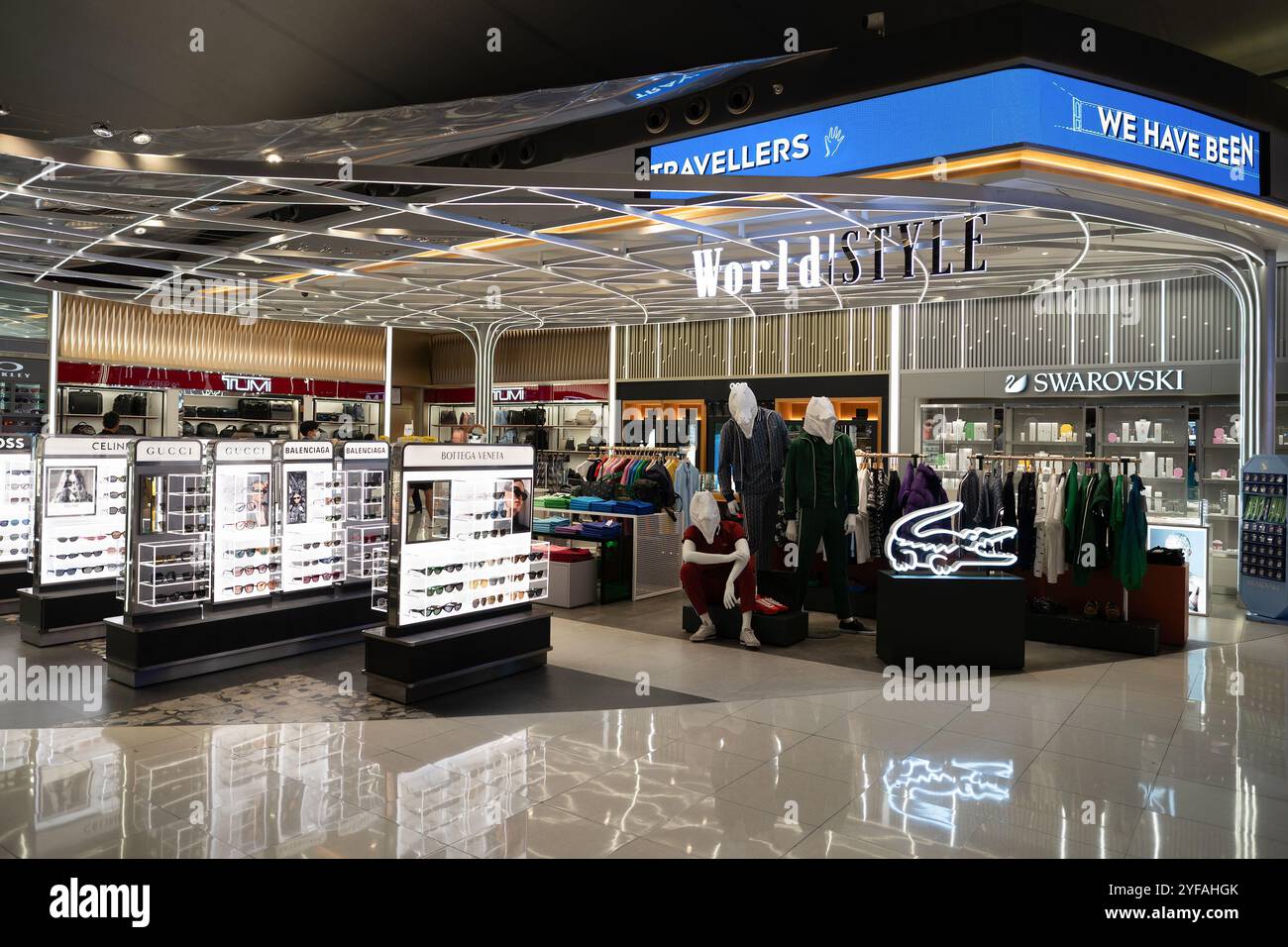 BANGKOK, THAILAND - DECEMBER 14, 2023: goods on displya at a store in ...