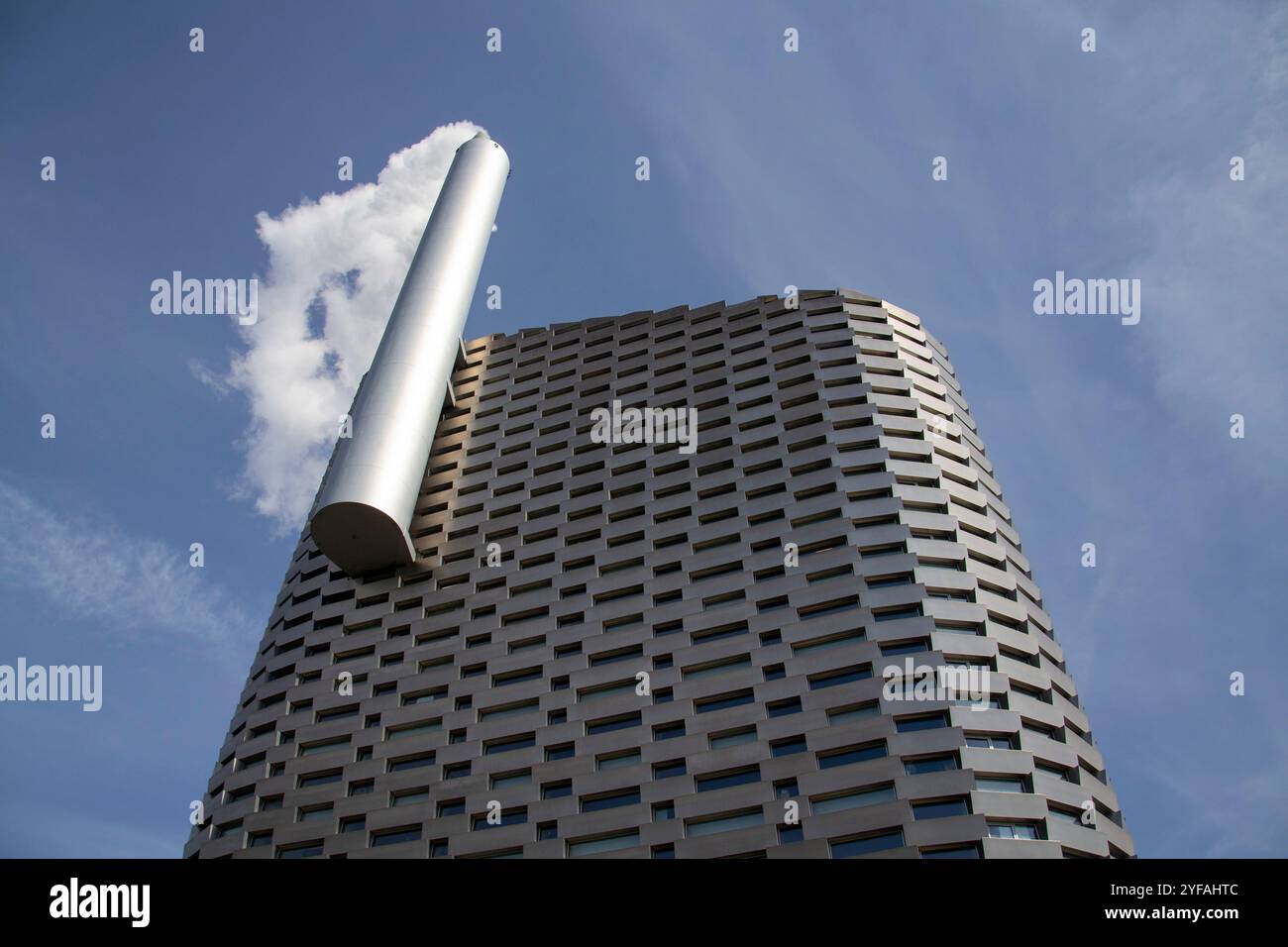 Amager Bakke in Copenhagen, Denmark, known as Amager Slope or Copenhill ...
