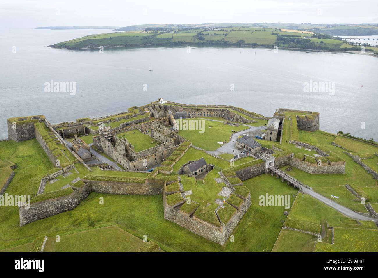 Aerial top down irish charles hi-res stock photography and images - Alamy