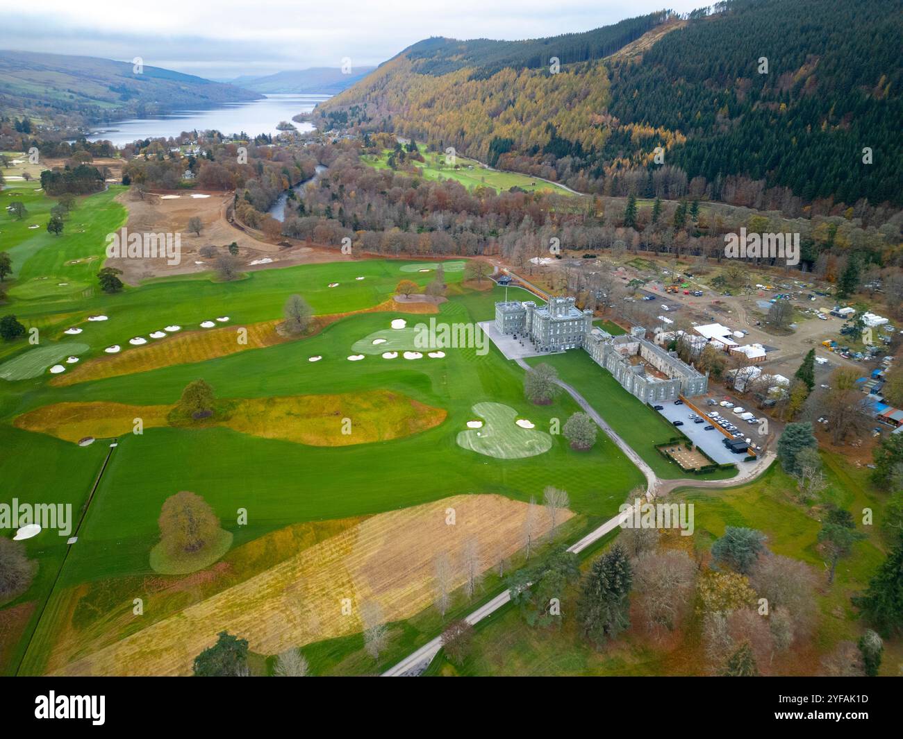 Taymouth castle kenmore perthshire hi-res stock photography and images ...