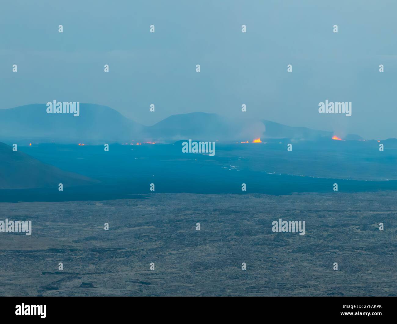 Volcanic eruption long distance hi-res stock photography and images - Alamy