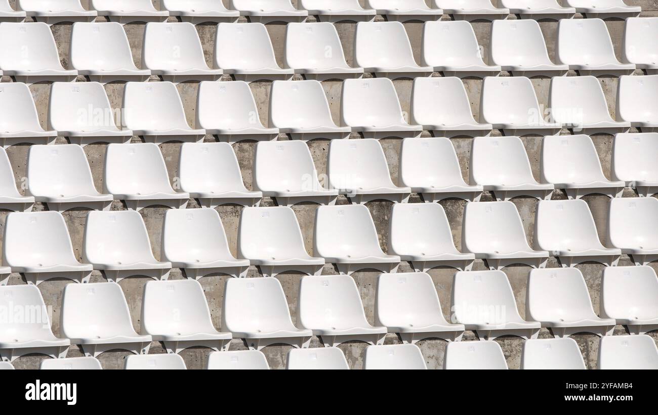 Stadium empty chairs hi-res stock photography and images - Alamy