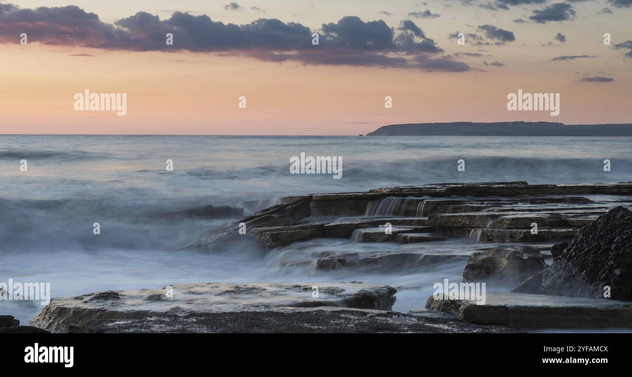 Rocky coast cyprus sunset hi-res stock photography and images - Alamy