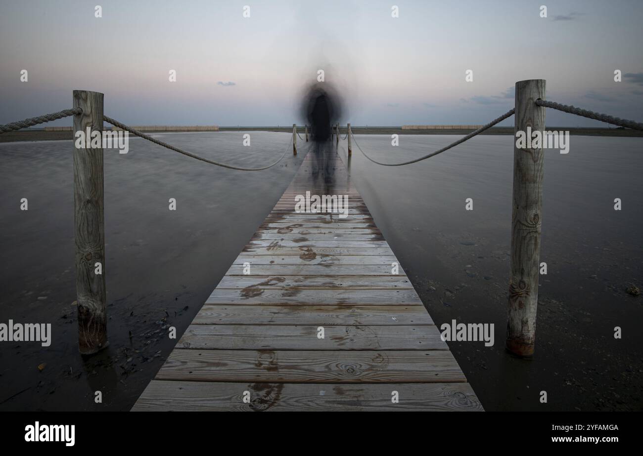 Unrecognised person in ghost hi-res stock photography and images - Alamy