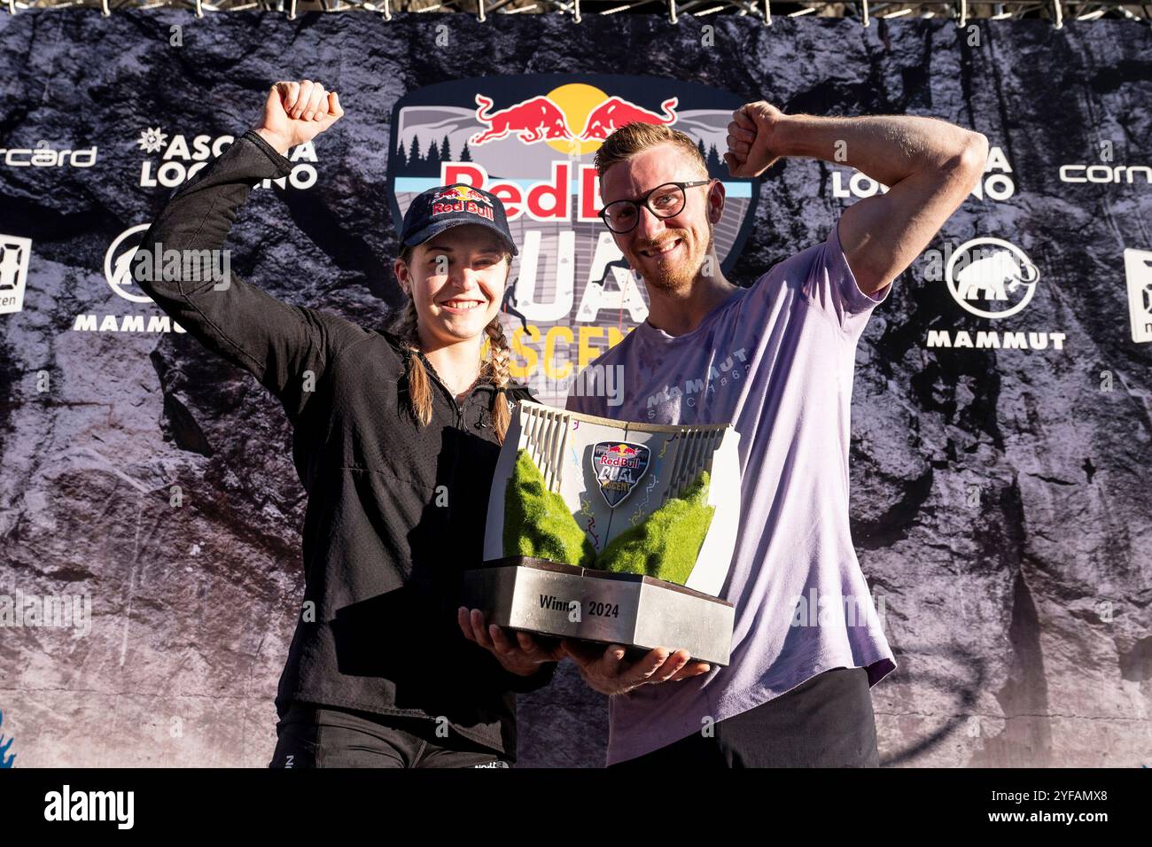 Jessica Pilz and Jakob Schubert won the 2024 Red Bull Dual Ascent at ...