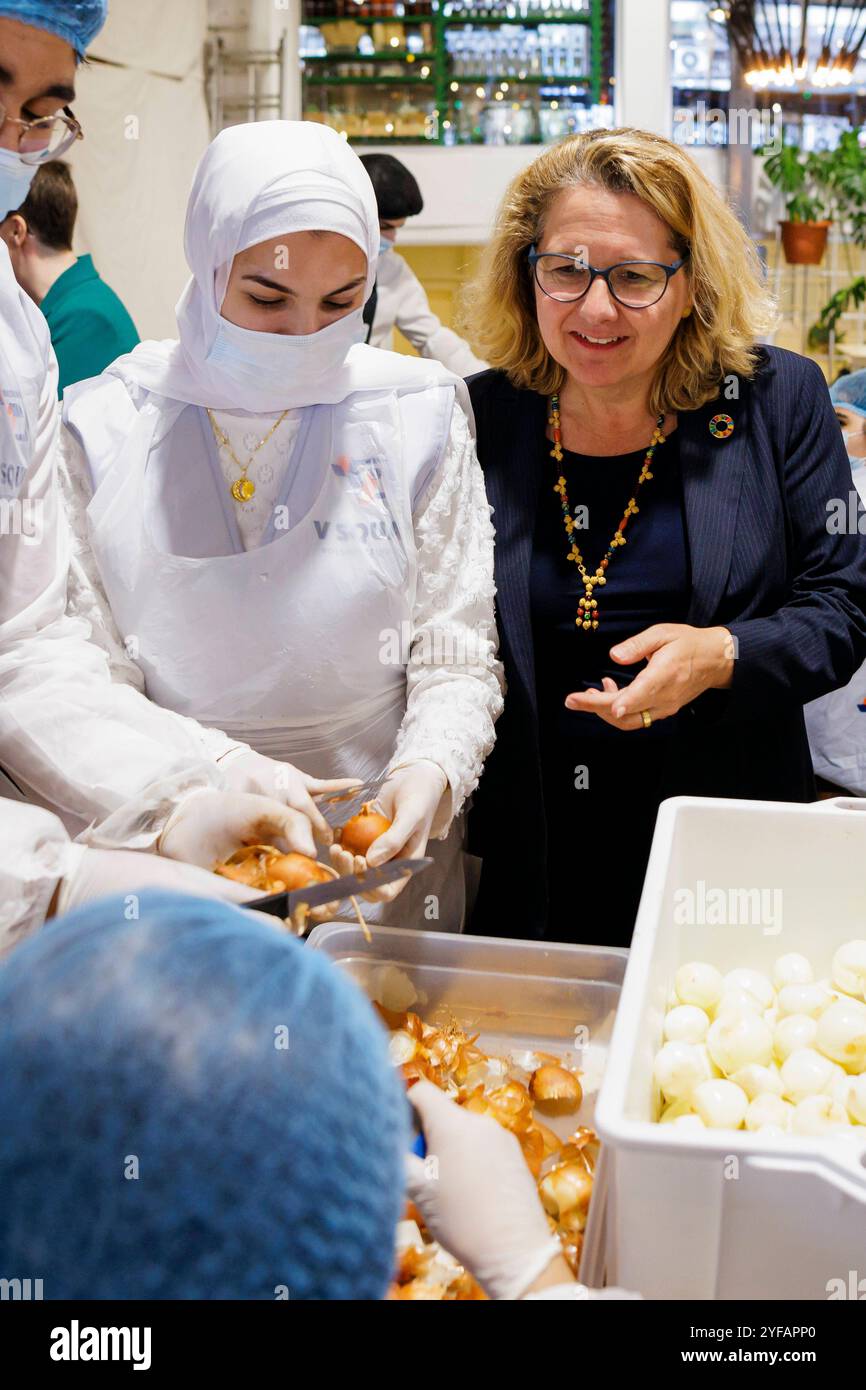 Svenja Schulze SPD, Bundesministerin fuer wirtschaftliche Zusammenarbeit und Entwicklung, reist ...