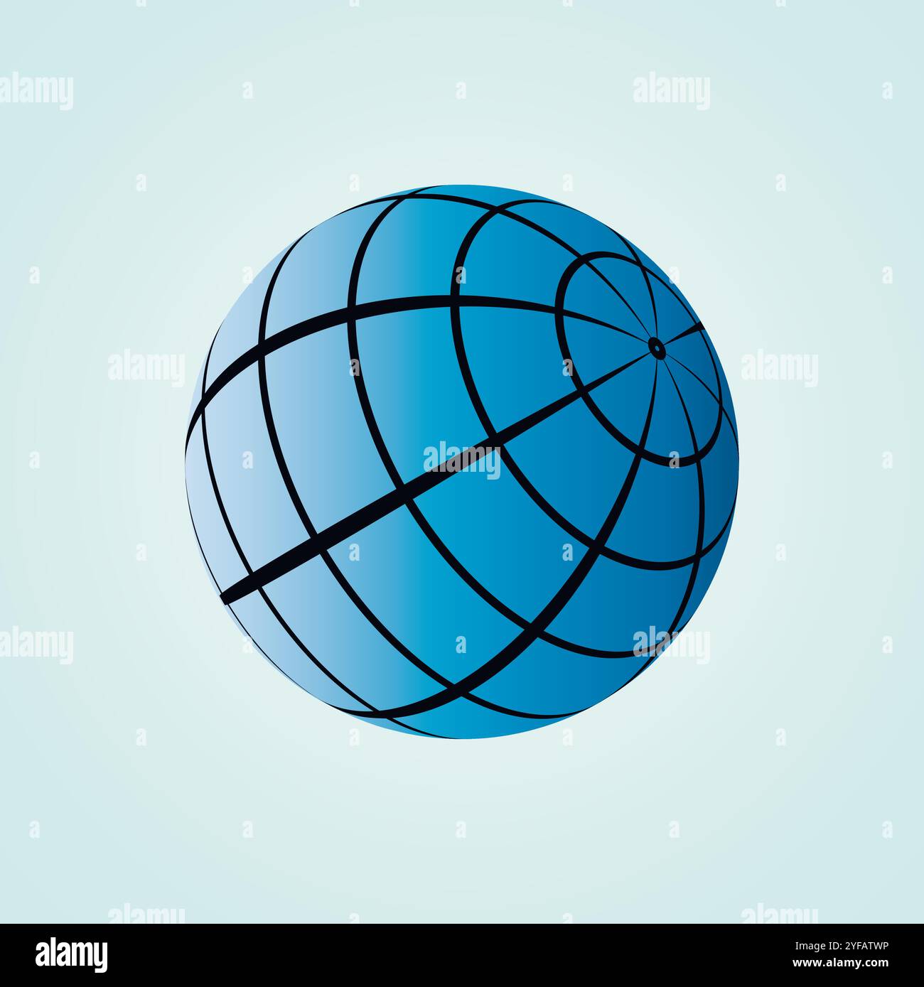 Latitude lines earth Stock Vector Images - Alamy