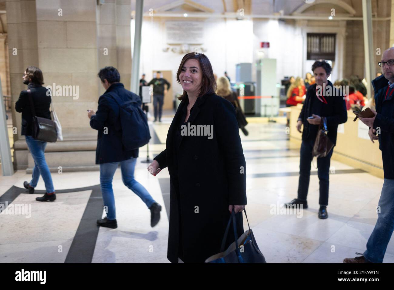Lawyer of Samuel Paty’s Family Virginie Le Roy during the trial of ...