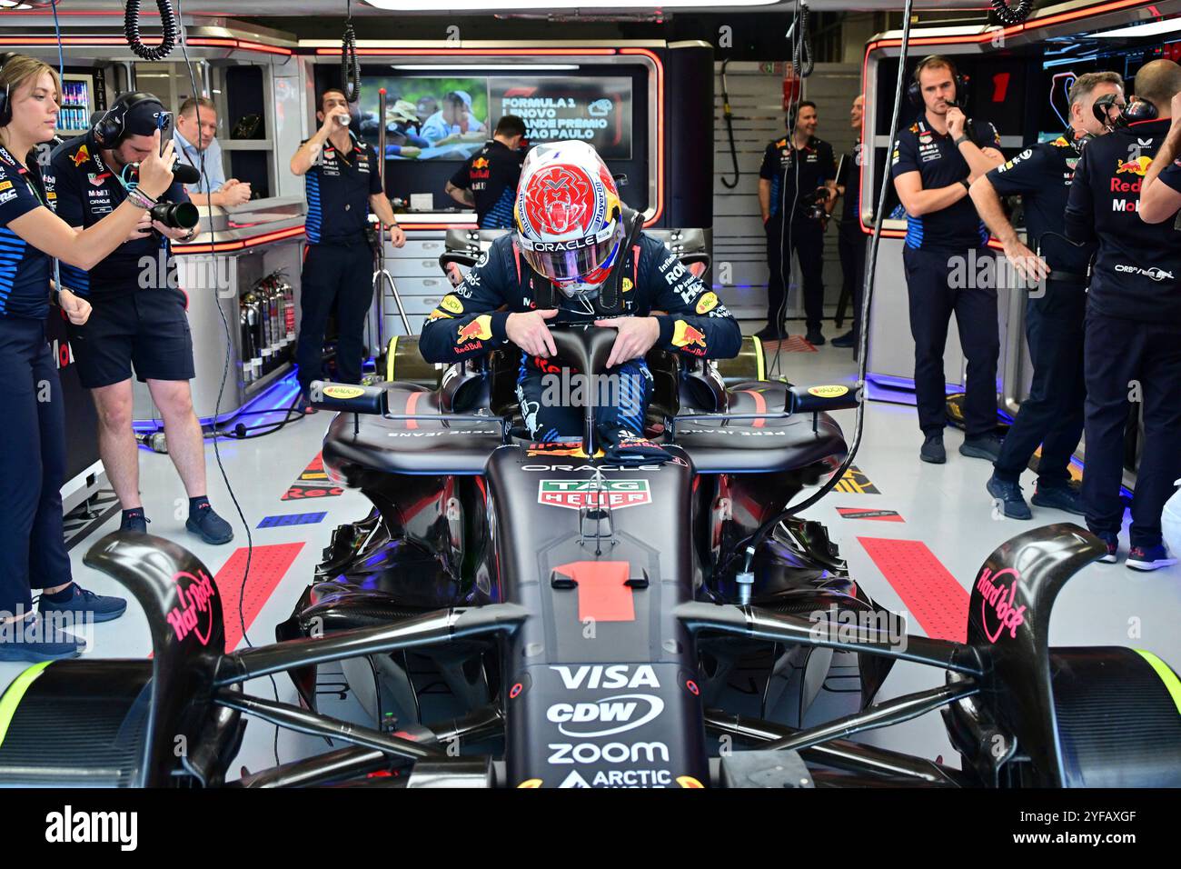 Max verstappen brazilian gp 2024 hi-res stock photography and images ...