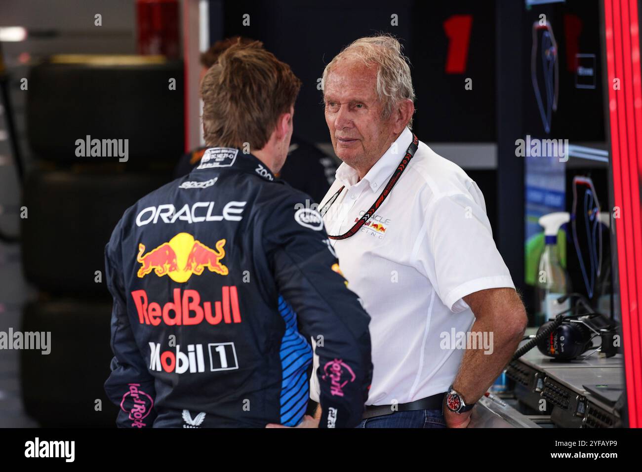 Sao Paulo, Brazil. 1st Nov, 2024. #1 Max Verstappen (NLD, Oracle Red ...