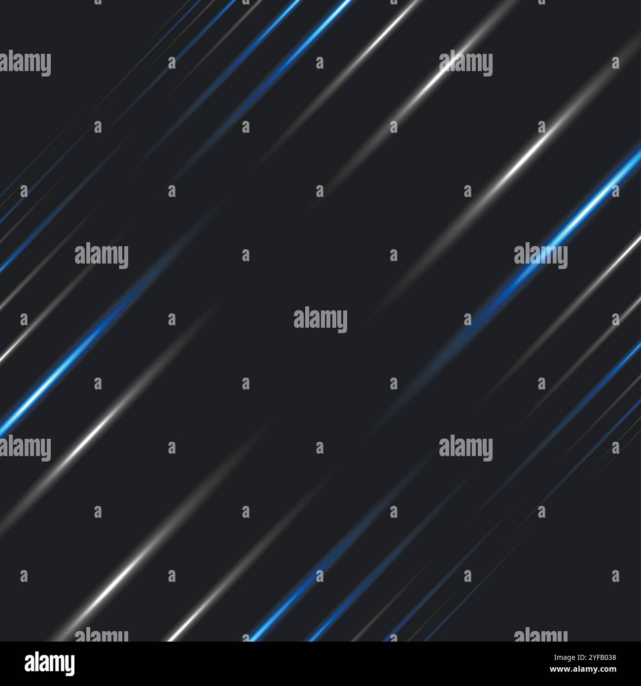 Vector bright lines on dark background. Black abstract geometric ...